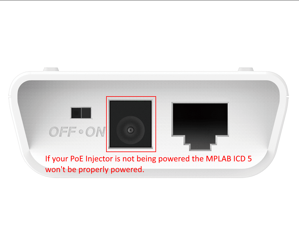 ICD5 not responding on PoE detection
