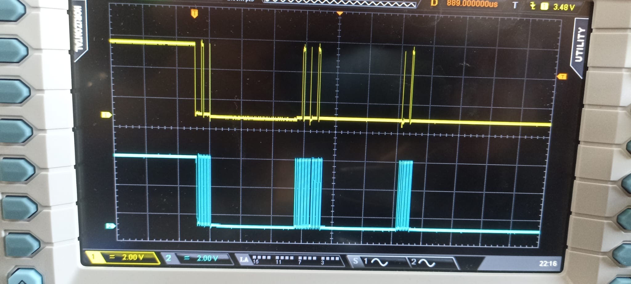 I2C Client SCL line held low
