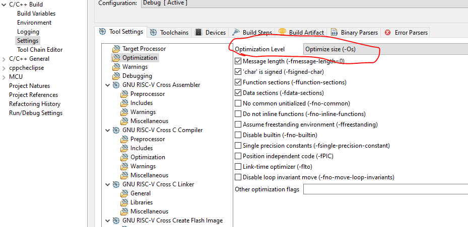 Increase RAM (TCM) size of MiV RV32 PolarFire FPGA