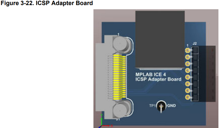 MPLAB ICE 4 - ICSP Adapter Board Pinout Error