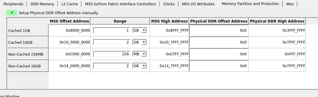 Polarfire SoC DDR Access from the fabric