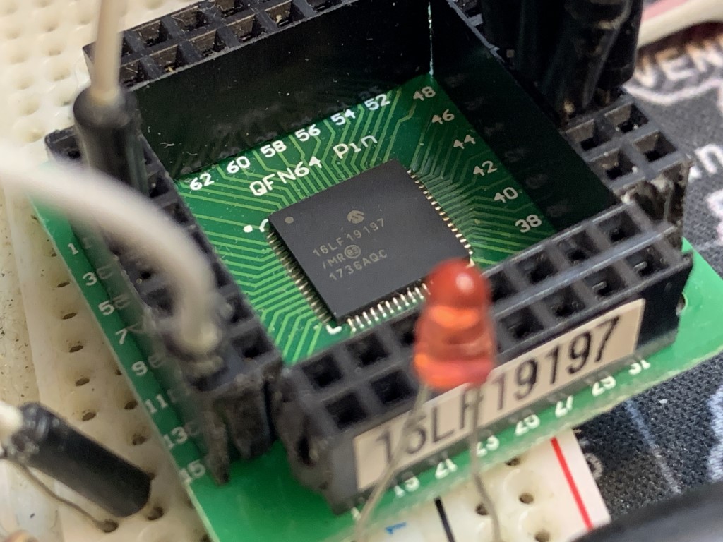 PIC16(L)F only runs down to ~1.95v, not 1.8v