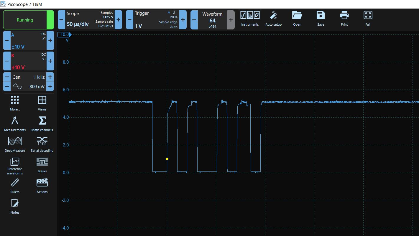 PIC16F18313: I2C not working with clock at 32 MHz though it works at 4 MHz