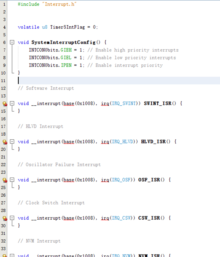 The program will run randomly reset, and it has been detected that PCON1bits.MEMV will be ...