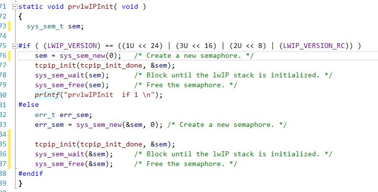 FreeRTOS and LwIP on SAM V71 Xplained - netconn_new(NETCONN_TCP ...